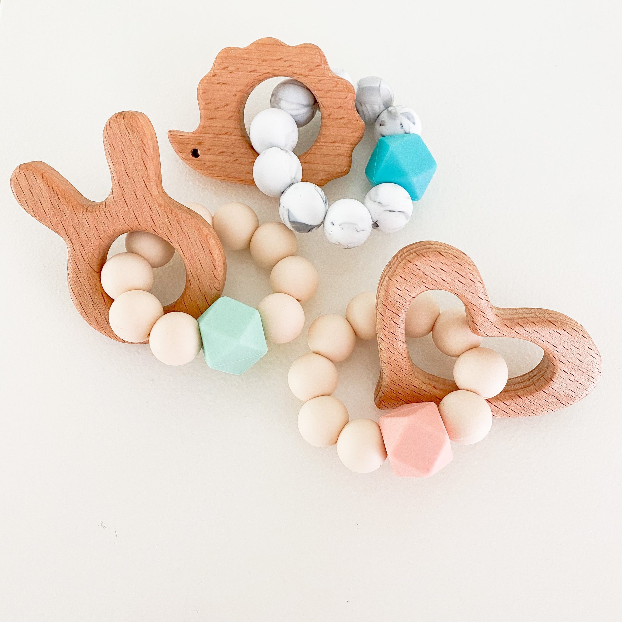 Custom Mini Animal Teether (Choose Your Colors/Animal!) – hellobabyLA, LLC