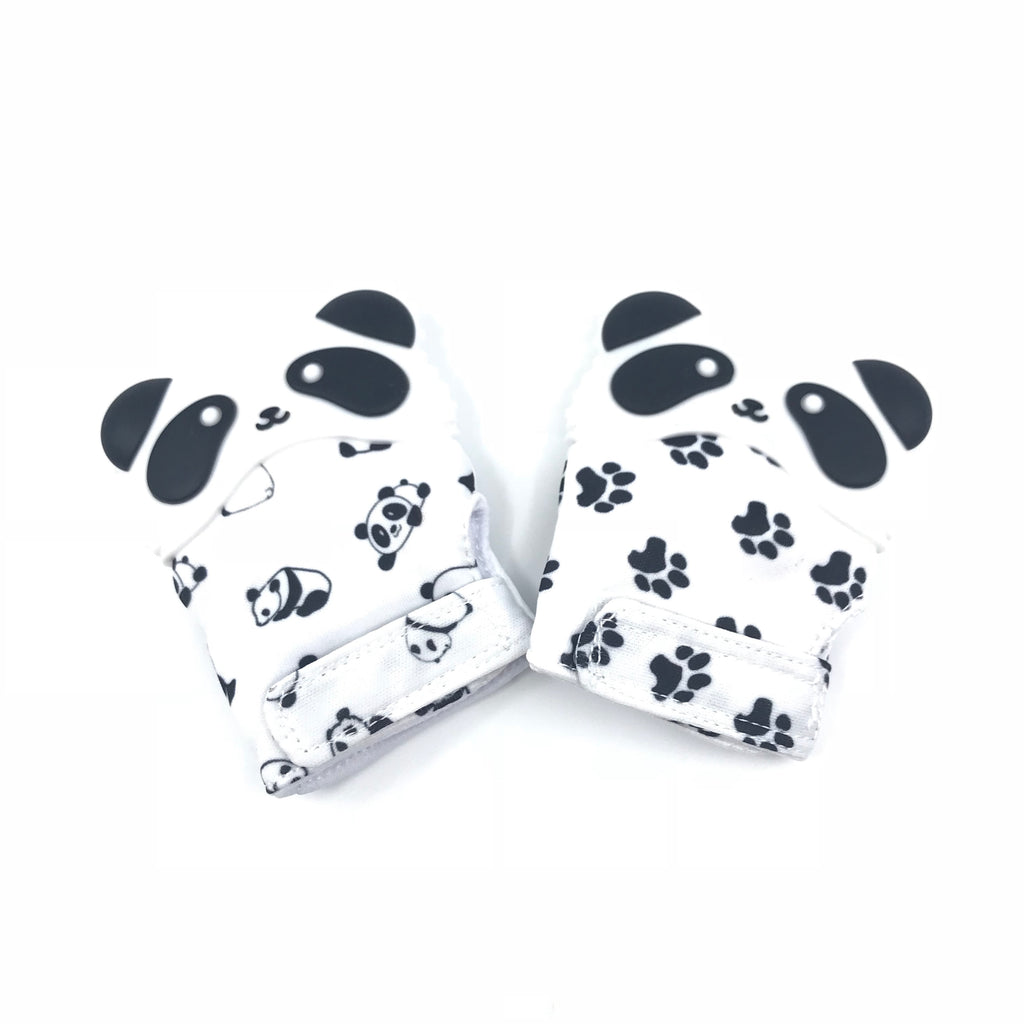 Panda Teething Mitten – hellobabyLA, LLC