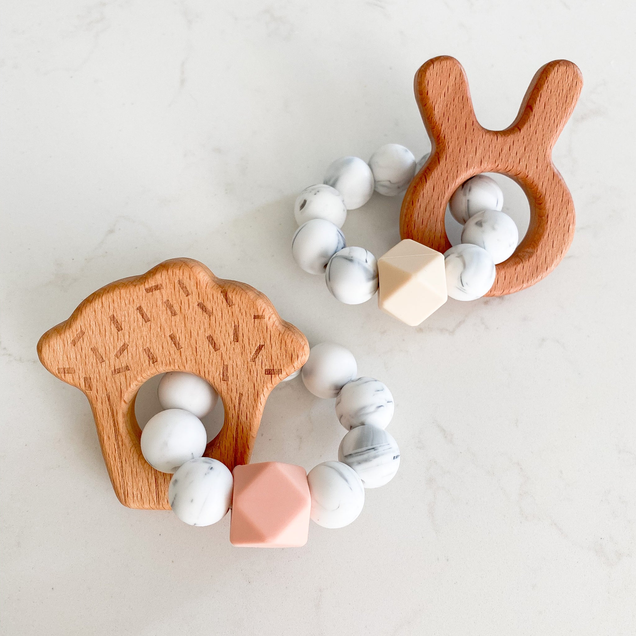 Custom Mini Animal Teether (Choose Your Colors/Animal!) – hellobabyLA, LLC