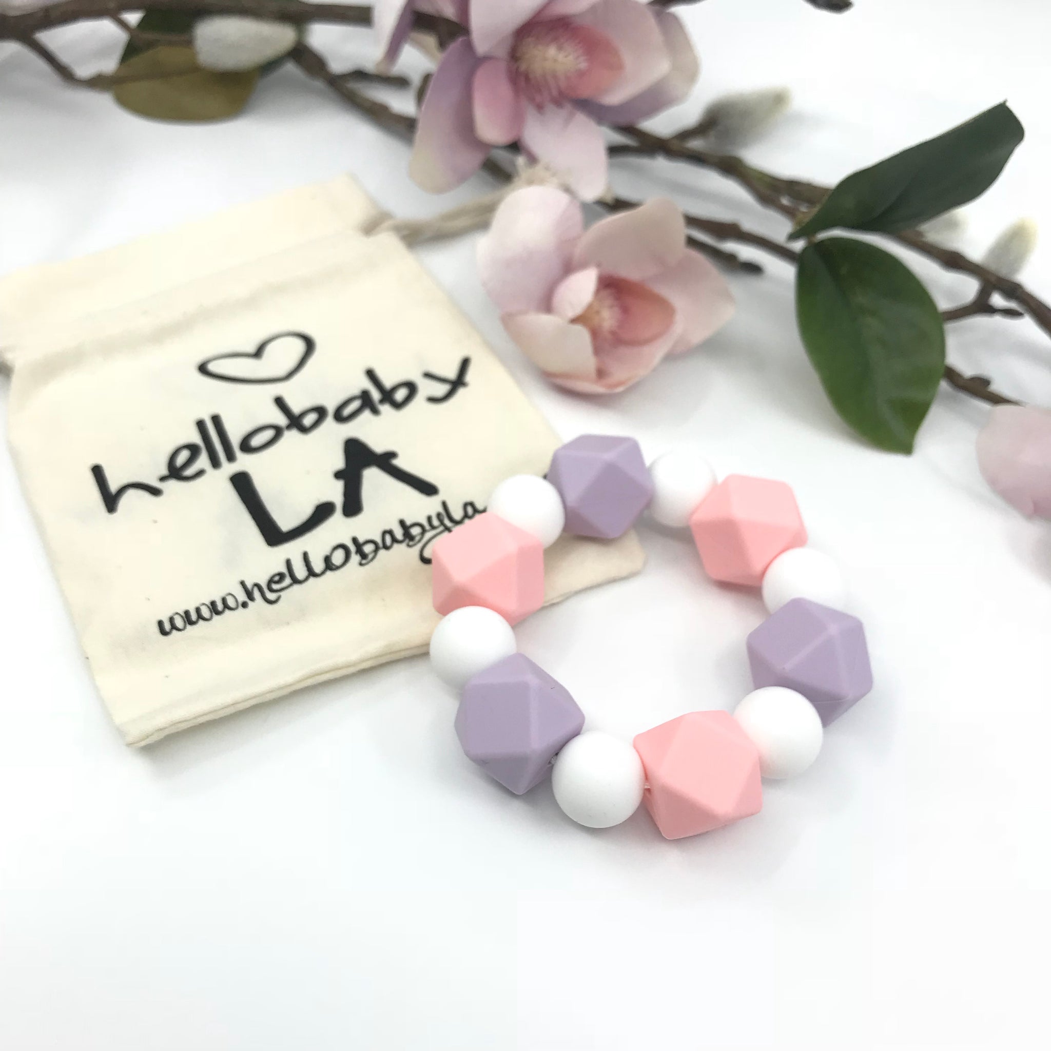 Custom Freezable Silicone Teether (Pick your own colors!) – hellobabyLA ...